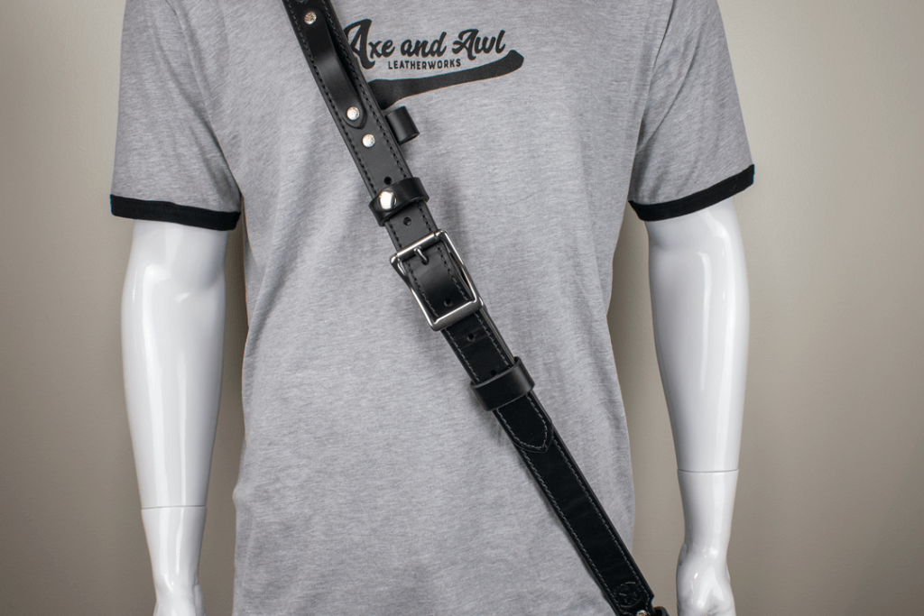 Top Shelf Radio Strap - Axe and Awl Leatherworks