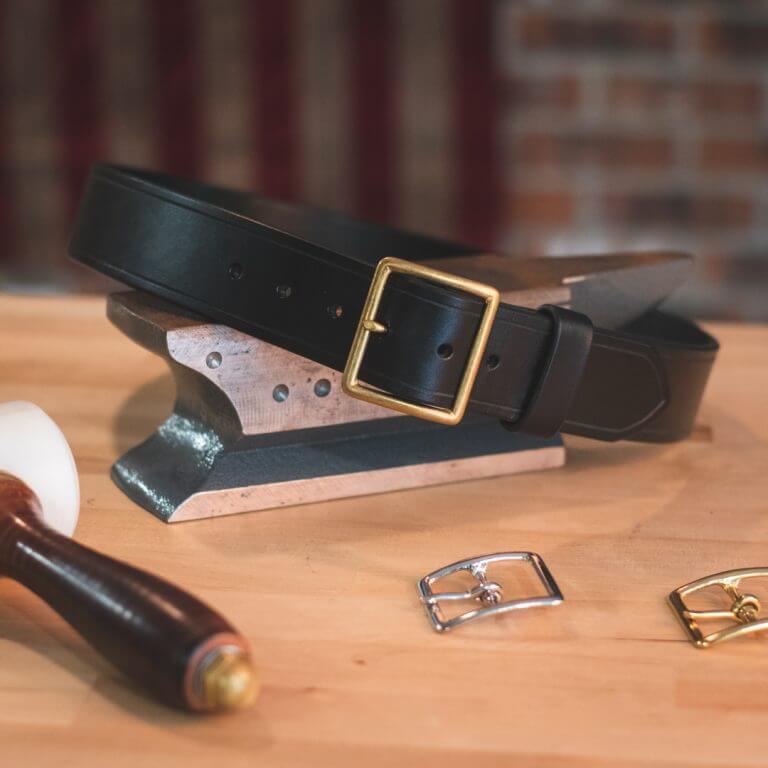 The Garrison Belt - Axe and Awl Leatherworks
