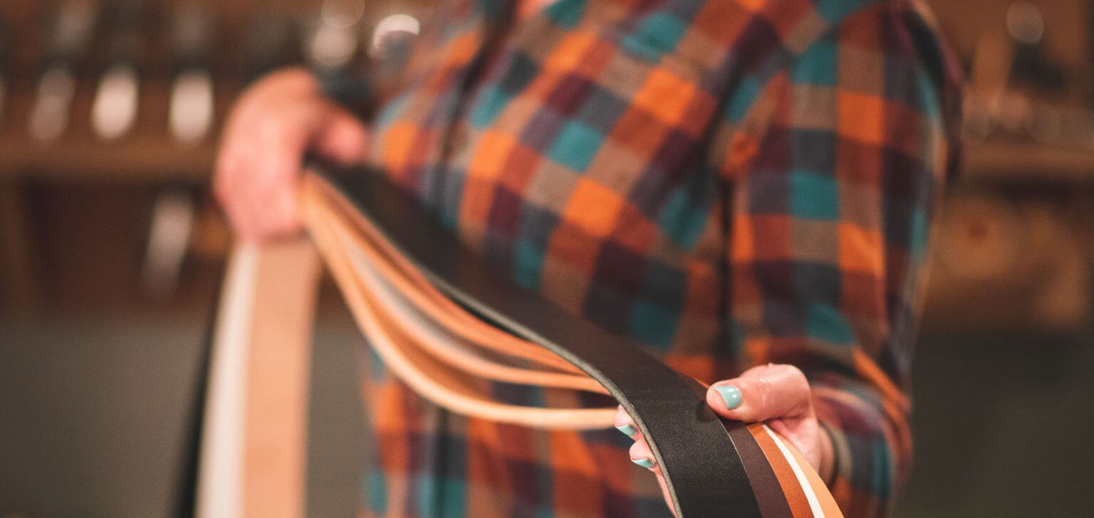Firefighter Custom Radio Strap - Axe and Awl Leatherworks