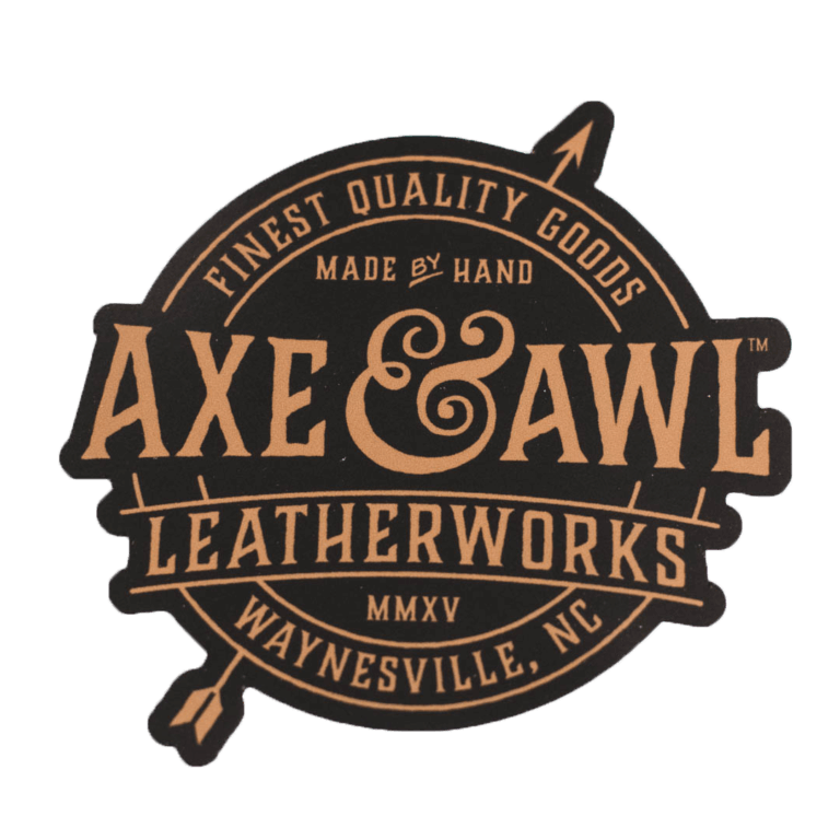 Full Circle Decal - Axe and Awl Leatherworks - Limited Release