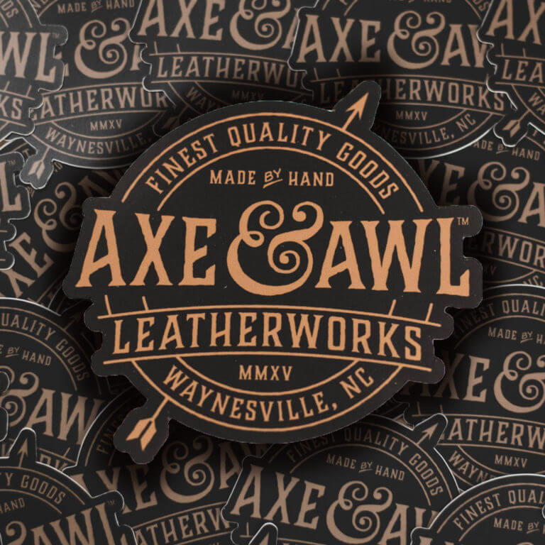 Full Circle Decal - Axe and Awl Leatherworks - Limited Release