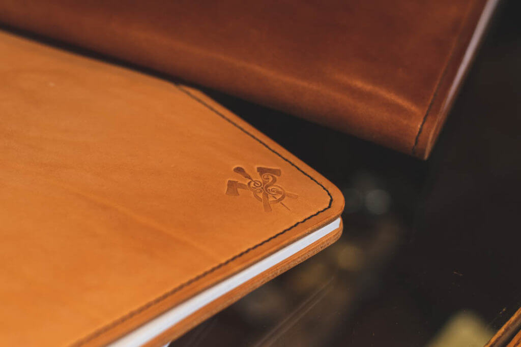 Leather Padfolio - Axe and Awl Leatherworks