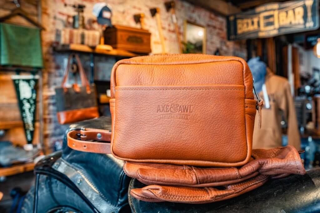 Leather Buddy Bag - Axe and Awl Leatherworks
