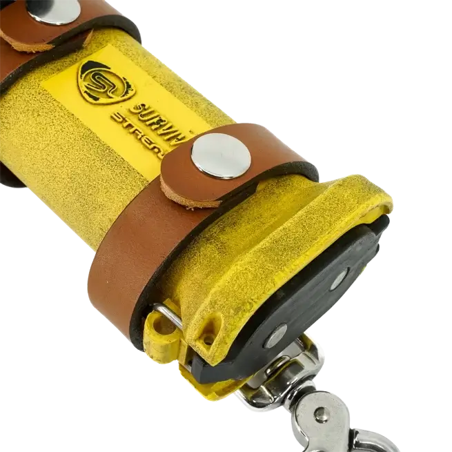 Inverted Flashlight Strap - Axe and Awl Leatherworks