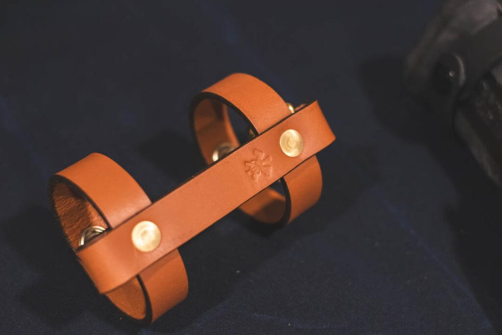 Inverted Flashlight Strap - Axe and Awl Leatherworks