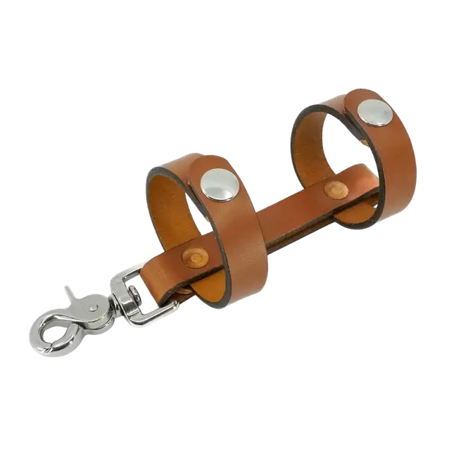 Inverted Flashlight Strap - Axe and Awl Leatherworks