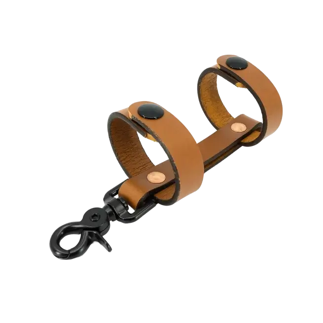 Inverted Flashlight Strap - Axe and Awl Leatherworks