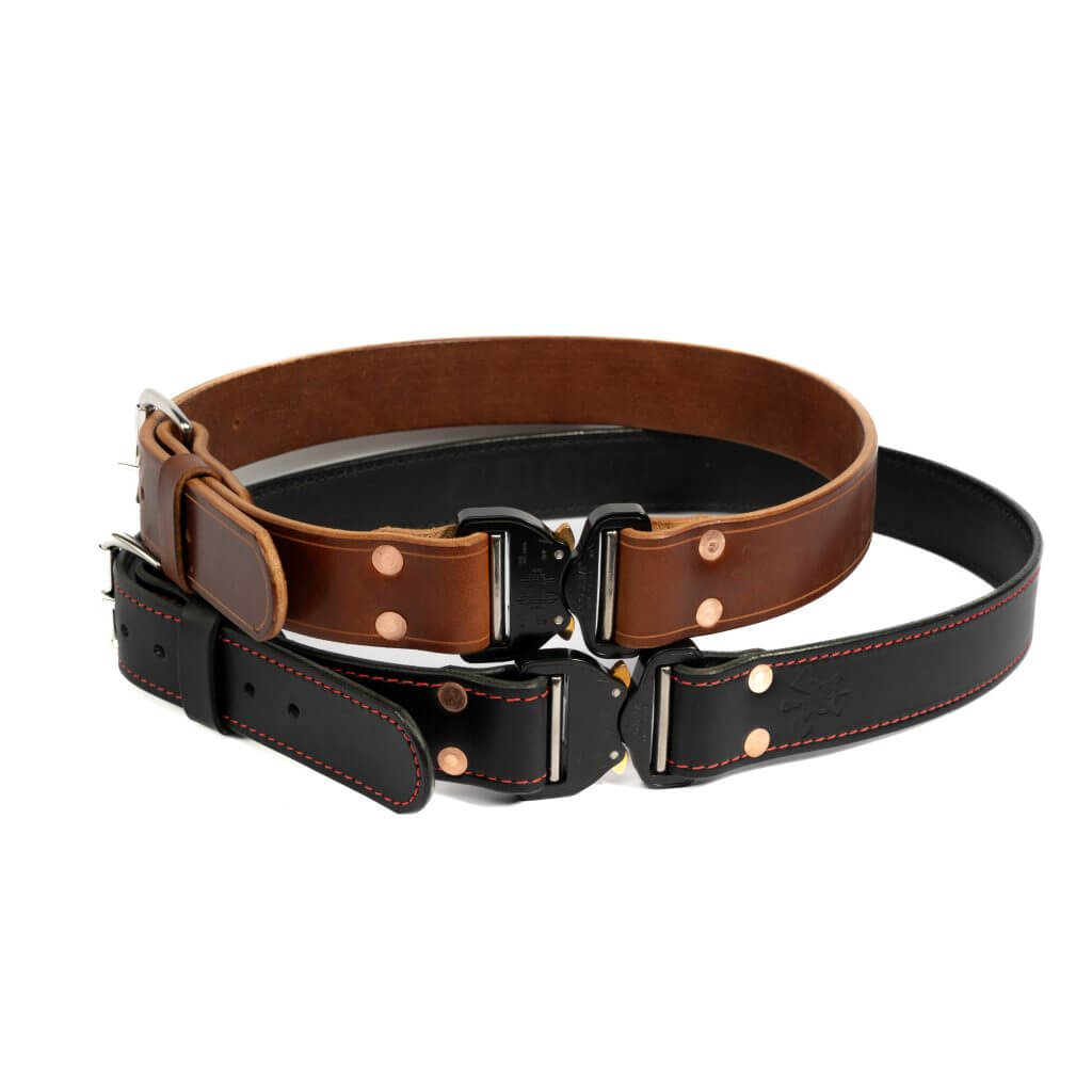 Leather Turnout Belt - Axe and Awl Leatherworks