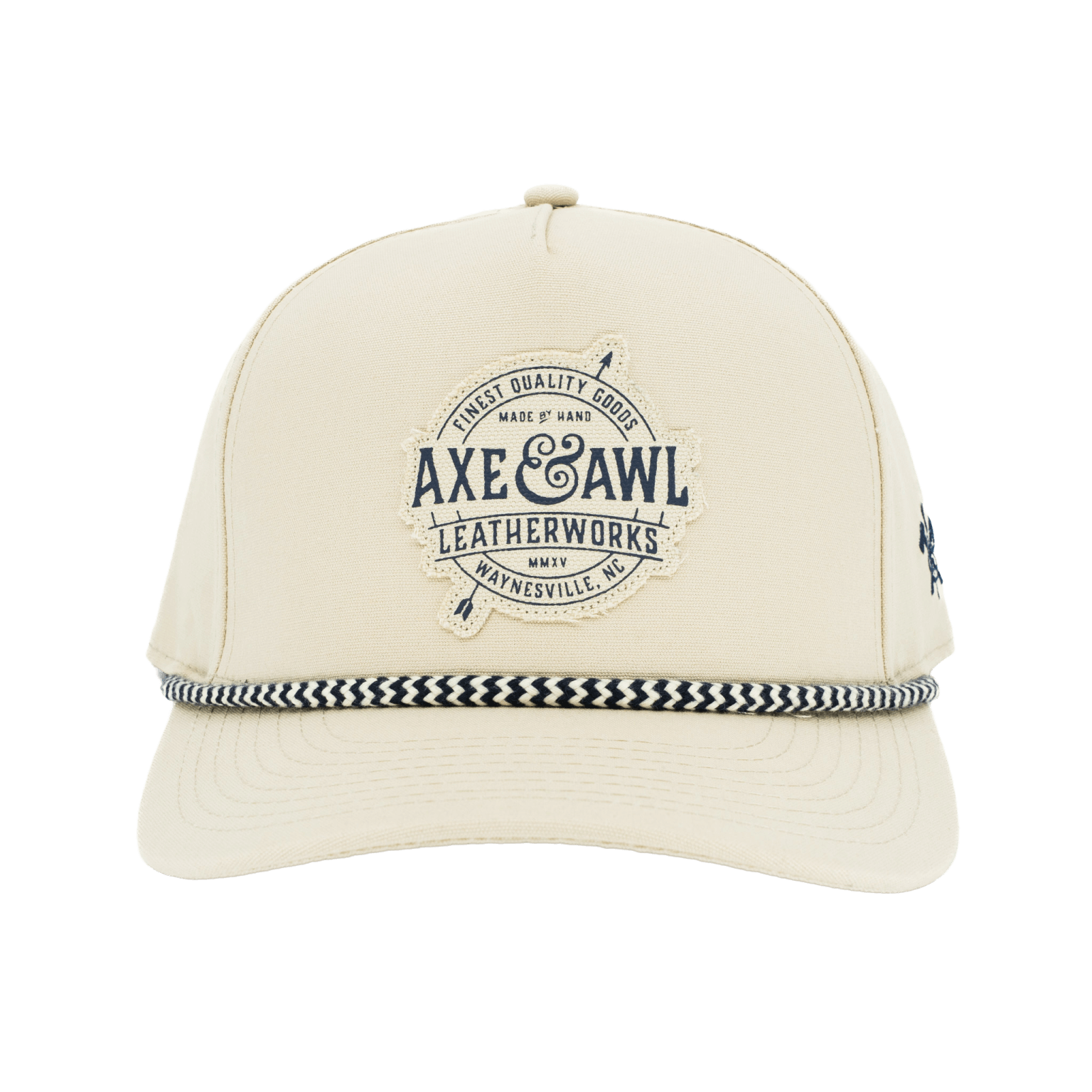 Leather Patch Hat - Axe and Awl Leatherworks - Durable Goods