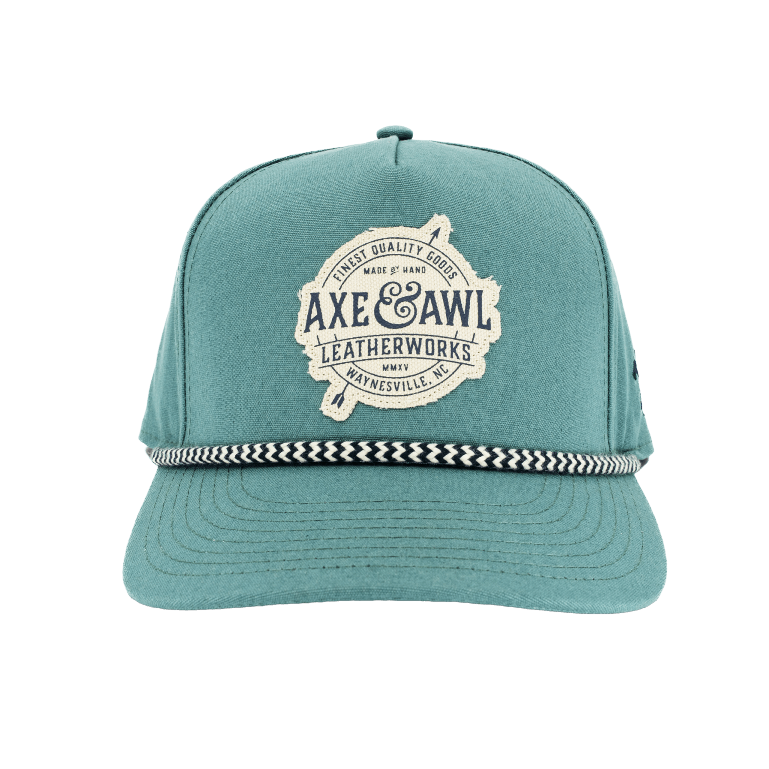 Leather Patch Hat - Axe and Awl Leatherworks - Durable Goods