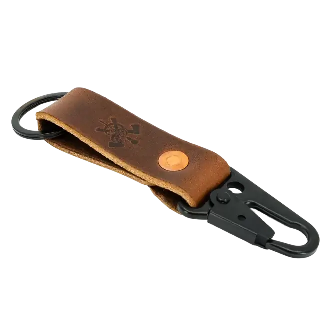 HK Leather Keychain - Axe and Awl Leatherworks